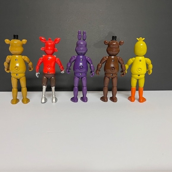 Toys | Five Nights At Freddys Action Figures Fnaf Set Of 5 Collectible ...